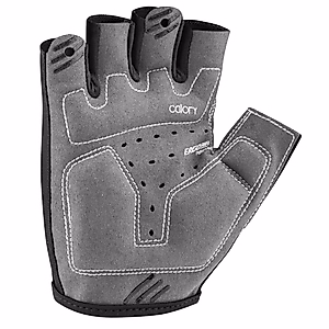 Louis Garneau, Men's Calory Padded, Breathable, Shock Absorbing, Half Finger Bike Gloves, Ginger, Large