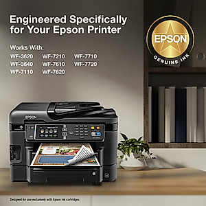 EPSON T252 DURABrite Ultra Ink Standard Capacity Color Combo Pack (T252520-S) for select Epson WorkForce Printers, 1 Size