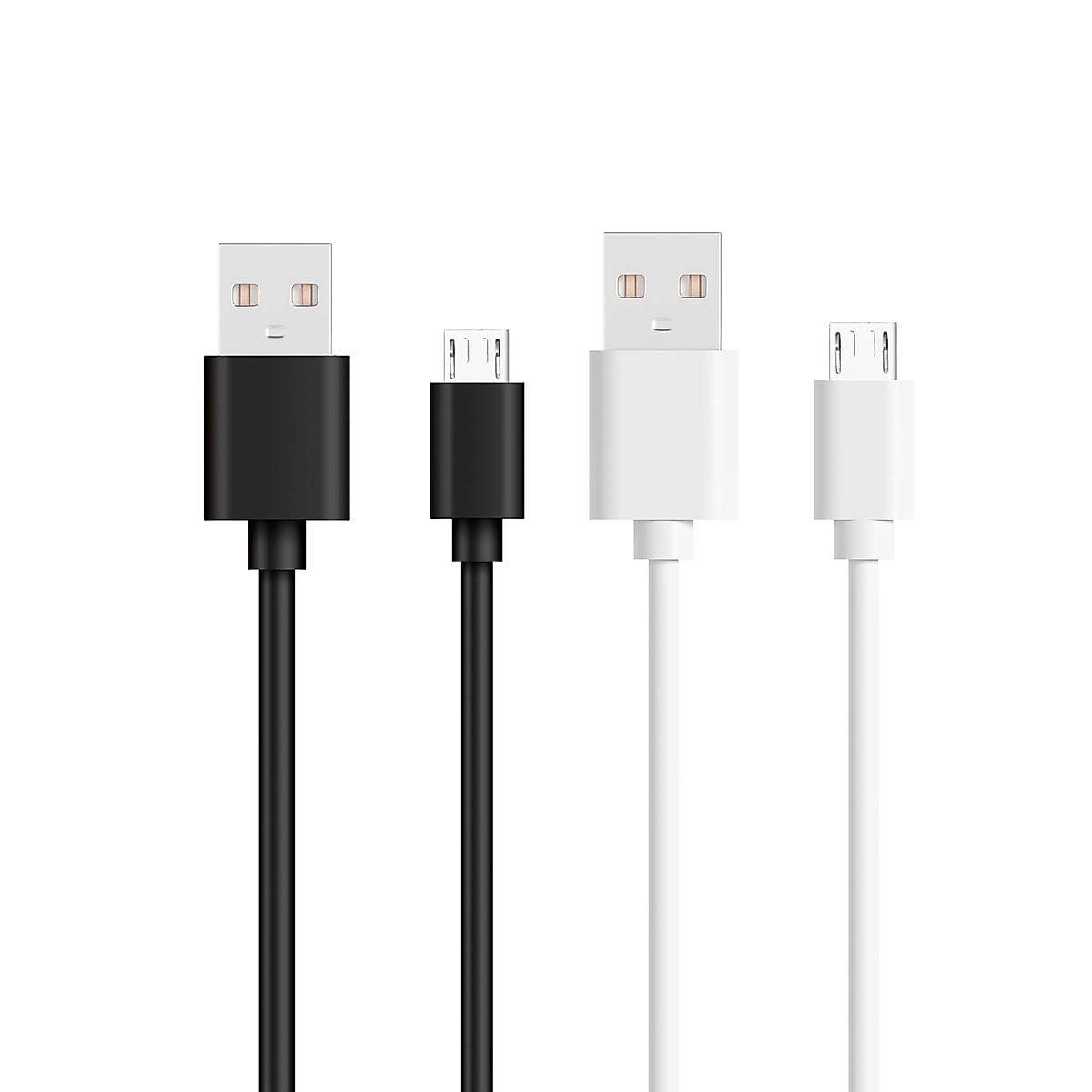 SGUUVAY 6.6 Ft Micro-USB Charging Cord Cables for Samsung Galaxy Tab A 10.1" (2016), Tab E, Tab A 9.7" 7.0" 8.0", Tab 4/3 Tab S 8.4”/10.5” SM-T280/550/580/350/377/290/800 Charger Cable Cords-2 Pcs