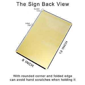 Time to Drink Champagne and Dance On The Table Metal 8X12 Inch Retro Look Decoration Painting Sign for Home Kitchen Bathroom Farm Garden Garage Inspirational Quotes Wall Decor