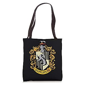 Harry Potter Hufflepuff House Crest Tote Bag