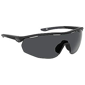 Under Armour Mens Male Style Ua 0003/G/S Sunglasses, Matte Black/Grey, 99mm 1mm US