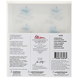 Sizzix 661206 Thinlits Die Set, Garden Greens by Tim Holtz (9/Pack), 7.5 x 5.63 x 0.25