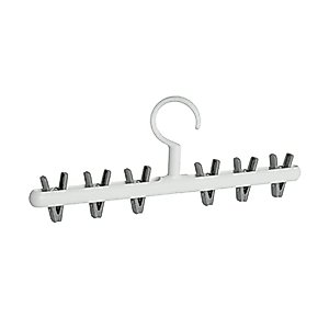 N/A Clothespin Socks Underwear Windproof Multifunctional Clip Storage Hanger Decoration Home Wardrobe Storage Travel Hanger (Color : Gray, Size