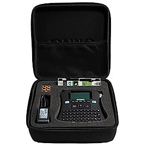 Dymo LM210D Desktop Kit Case 2 Tapes AA Batt Ac Adapter