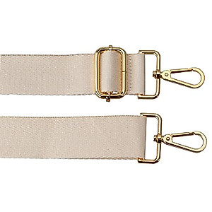 Allzedream Crossbody Bag Strap Soft Adjustable Replacement Purse Straps (Apricot)