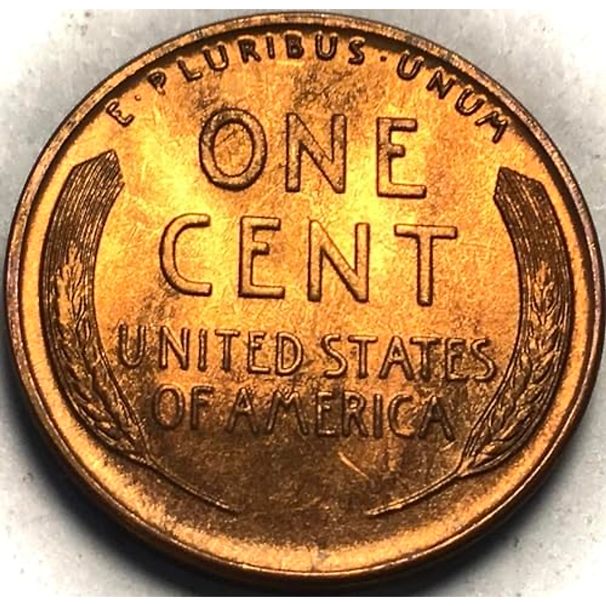 1942 D Lincoln Wheat Cent Red BU MS Penny Seller Mint State