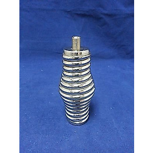 Hustler 102 Inch Whip CB Antenna - Stainless Steel with Heavy Duty Barrel Spring