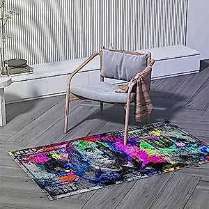 GUBIYU Modern Bathroom Rug Home Decor Carpet Runner Rugs Dollars Printed Carpet One Hundred Dollar 100 Bill Money Rug Carpets Floor Mat Kitchen Rug Toilet Anti-Slip Large Rug Floor Mat 24x59Inches