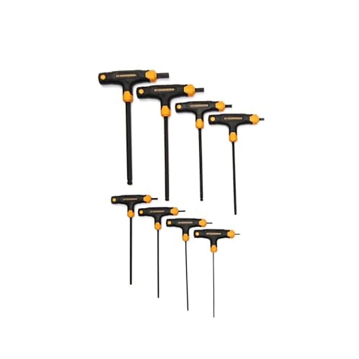 GEARWRENCH 8 Piece Metric Ball End T-Handle Hex Key Set - 83520