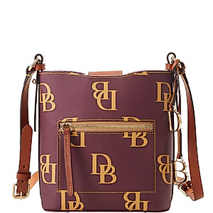 Dooney & Bourke Handbag, Monogram Small Ridley Crossbody - Wine