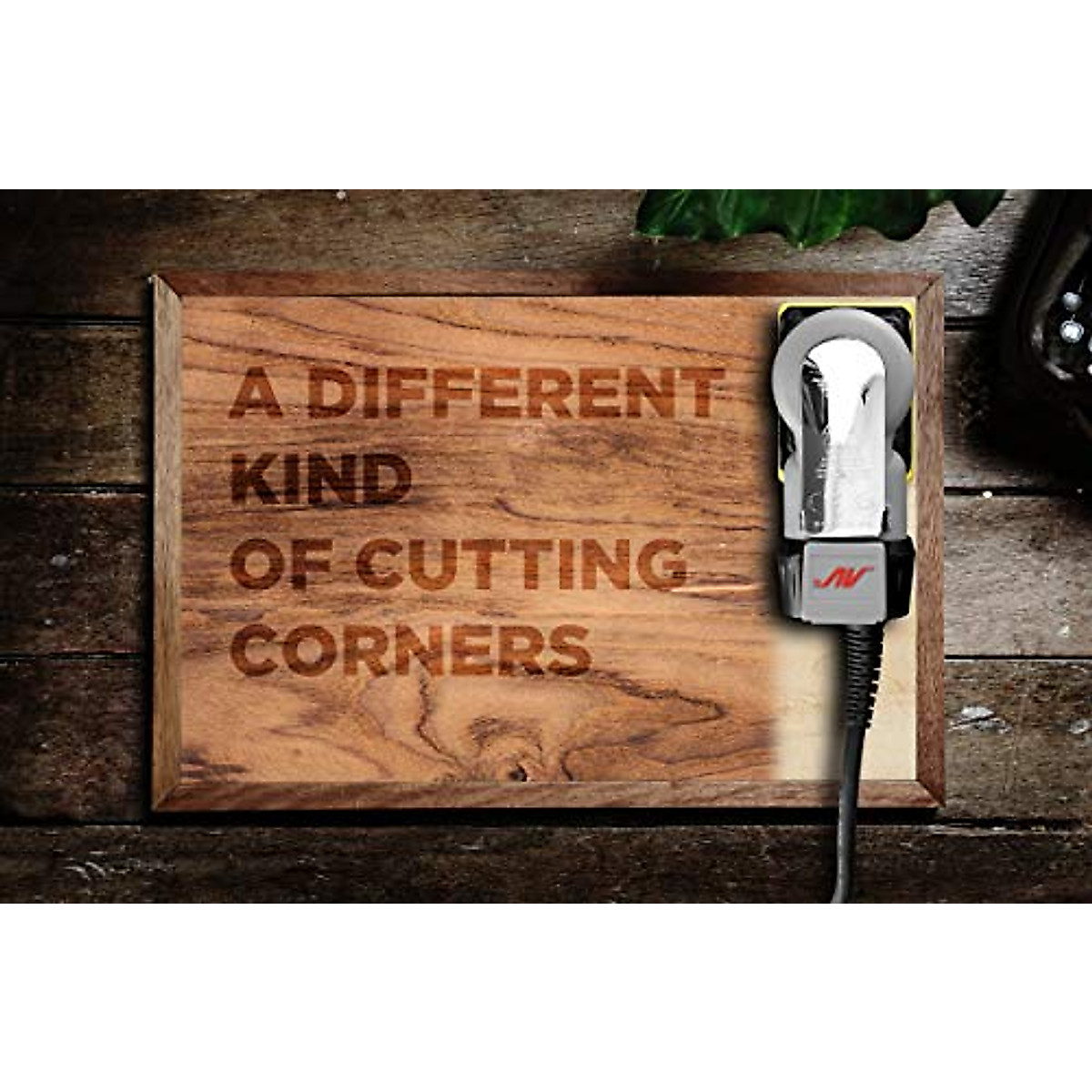 AirVANTAGE 3" x 4" Palm-Style, Industrial-Grade Electric Sheet Sander Kit with Power Supply NON-VACUUM (NV Kit: Hook & Loop)