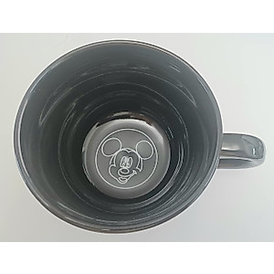 Disney Mickey Linear Black Soup Mug