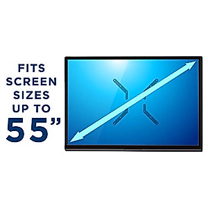 Mount-It! VESA Mount Adapter Kit | TV Wall Mount Bracket Adapter Converts 200x200 mm Patterns to 300x300 and 400x400 mm | Fits Most 32 Inch to 55 Inch TVs | Hardware Included