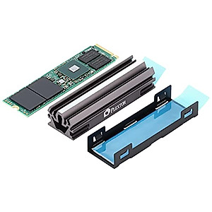 プレクスター Plextor PX-1TM10PG with Kioxia NAND Gen4 Compatible, Internal SSD, M.2, NVMe Heatsink Included Model, 1TB