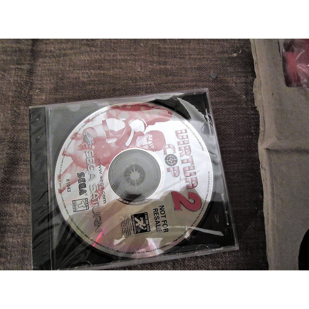 Virtua Cop 2 w/ Stunner - Sega Saturn