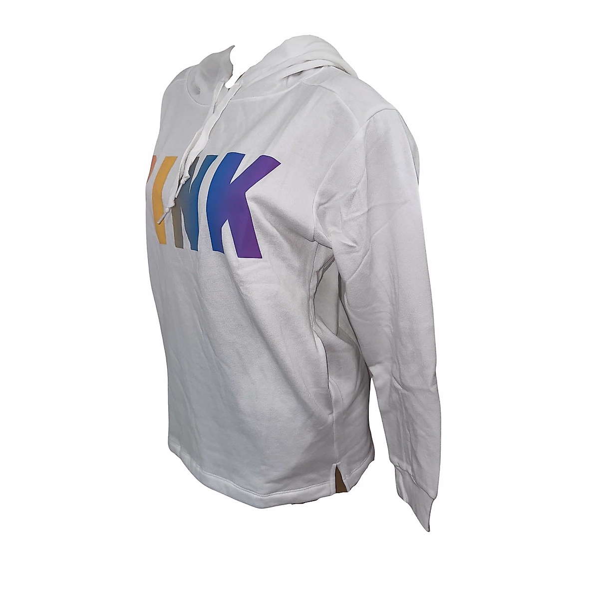 Victoria's Secret Pink Fleece Campus Pullover Sweatshirt Hoodie Color White New (as1, alpha, x_l, regular, regular)