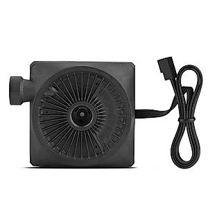 CPU, DC 12V 500L/h G1/4 Thread 25dB Ultra-Quiet CPU Pump PMW Adjustment with Back Adhesive, for Computer Water Cooling System
