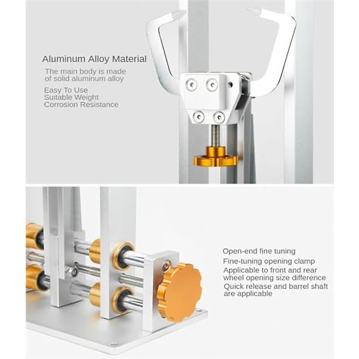 Biking Maintenance Tools Bicycle Wheel Repair Truing Bearing Stand 10"-29" Professional Bicycle Wheel Truing Stand Bike Wheel Tuning Stand Bike Repair Maintenance Support Tool