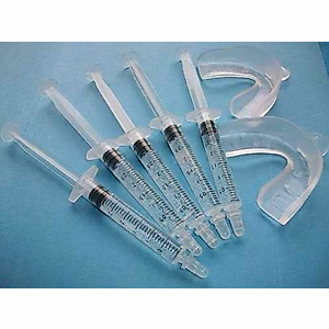 Bright White Smiles - 35% Teeth Whitening Kit - Tooth Gel Whitener and Trays Included - Made in The USA - Ships from Oral Care Dental Laboratory