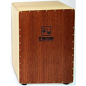 A Tempo Percussion Cajon, Tan (CJ-BASIC-01)