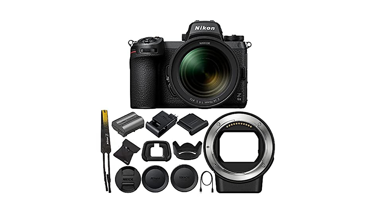 Nikon Z 6II FX-Format Mirrorless Camera Bundle | 4K Video & Weatherproof