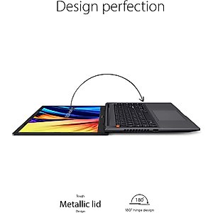 ASUS Vivobook S 15 2023 Laptop 15.6" FHD OLED 14-Core 12th Intel Core i7-12700H 16GB DDR4 512GB SSD Iris Xe Graphics Thunderbolt 4 Wi-Fi 6E Backlit Keyboard Fingerprint Windows 11 Home w/ONT 32GB USB