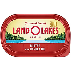Land O Lakes® Butter with Canola Oil, Spreadable, 8 oz tub