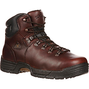 ROCKY MobiLite Waterproof Work Boot, Brown, Size 12(WI)