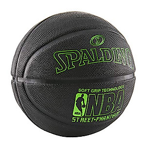 Spalding NBA Street Phantom Outdoor Basketball Neon Green 29.5"