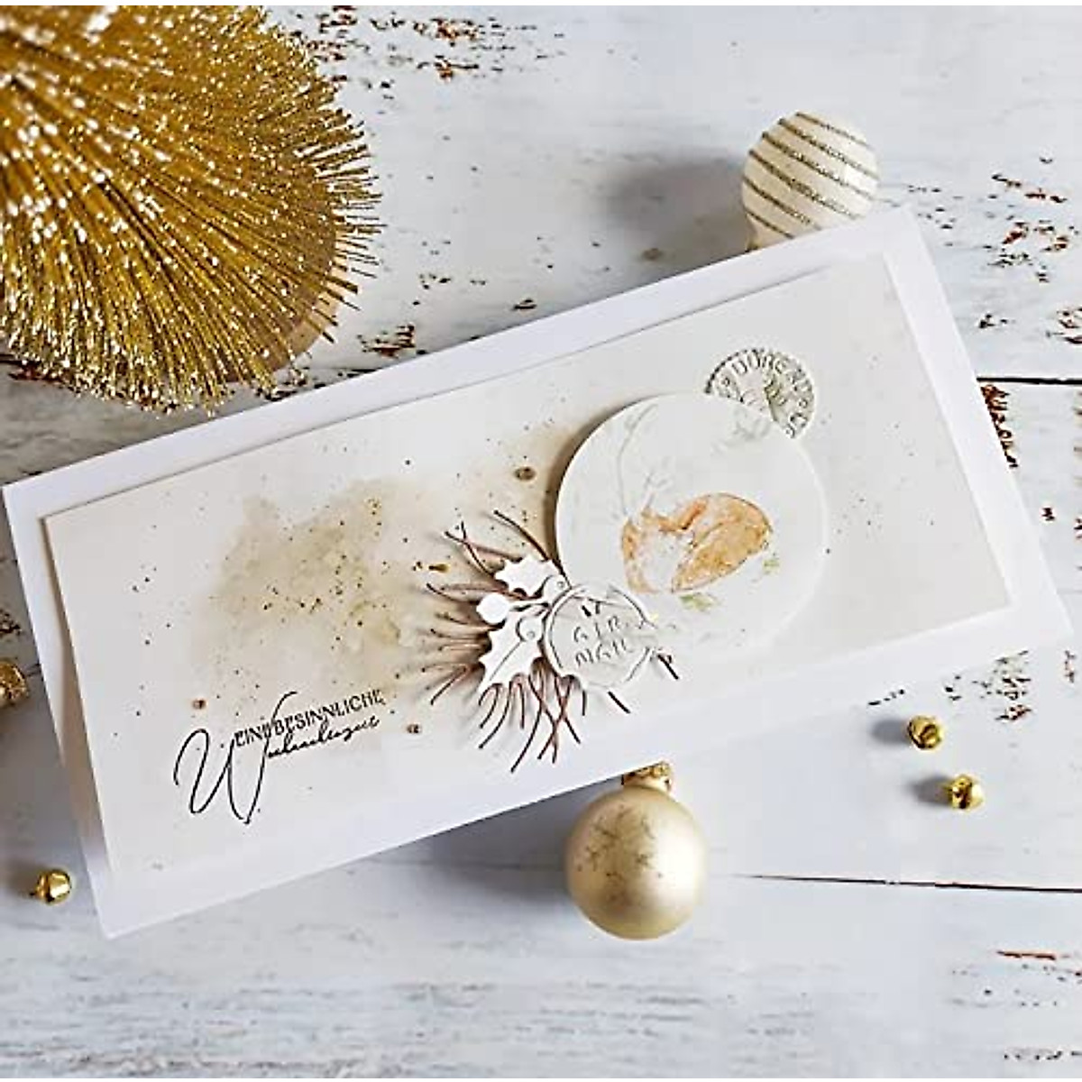 Metal Cutting Die for Scrapbooking - Durable, Grass Cut Stencils for DIY Scrapbook Photo Album Decorative Paper Card, Card Making Supplies, Embossing, Stencils & Crafting Die Cut