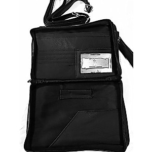 Bama Belts and Leathers Concealment Handbag CCW Tote Shoulder Bag | Gun Purse | Black