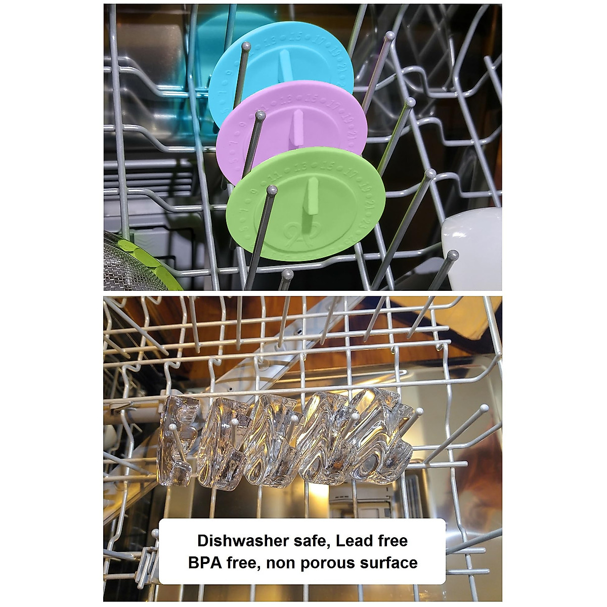 Canning kit. Complete DIY fermentation kit for wide mouth mason jars or pickling jars for 7 sets. Glass weights, tamper, airlock lids, and recipe included.