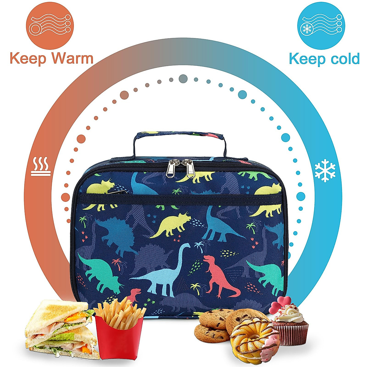 CAMTOP Backpack for Girls Boys Kids School Backpack with Lunch Box Preschool Kindergarten BookBag Set