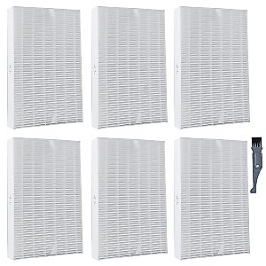 I clean Replacement Honeywell HPA300 Filter, 6 Packs R Filter Compatible with Honeywell Air Purifier HPA090, HPA100, HPA200, HPA250 & HPA300