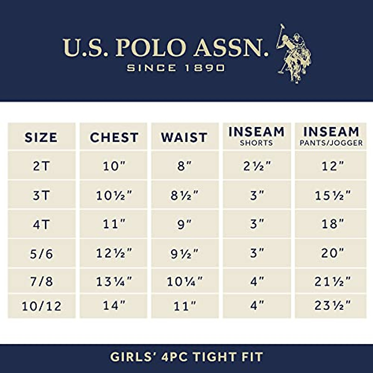 U.S. Polo Assn. Baby Girls' Pajama Set - 4-Piece Short Sleeve T-Shirt, Sleep Shorts, and Joggers (Sizes 2T-4T), Size 3T, Grey/Pink Stars