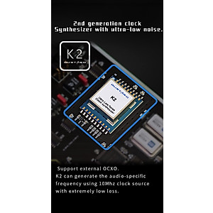 GUSTARD U18 DDC USB Digital Interface DSD512 PCM768Khz XU216 K2 Fully Isolation AS338 Hi-End Crystol IIS USB Audio Interface (Silver)