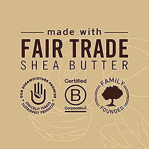 Shea Moisture Raw Shea Butter Conditioner, Deep Moisturizer with Sea Kelp & Argan Oil, Sulfate Free & Silicone Free, Curly Hair Products, Family Size, 16 Fl Oz
