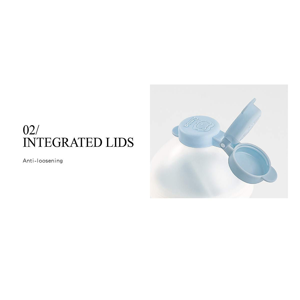 Simba Twist-Lock Stackable Milk Powder Formula Dispenser and Snack Storage Containers, Pink (BPA Free)