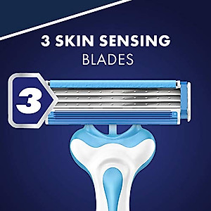 Gillette Sensor3 Cool Men's Disposable Razors, 8 Count