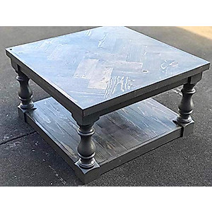 CAROLINA LEG CO. Maple Monastery Bench Legs - Replacement Coffee Table Legs - Unfinished - Set of 4 - Made in NC - Dimensions: 3.5" x 16"