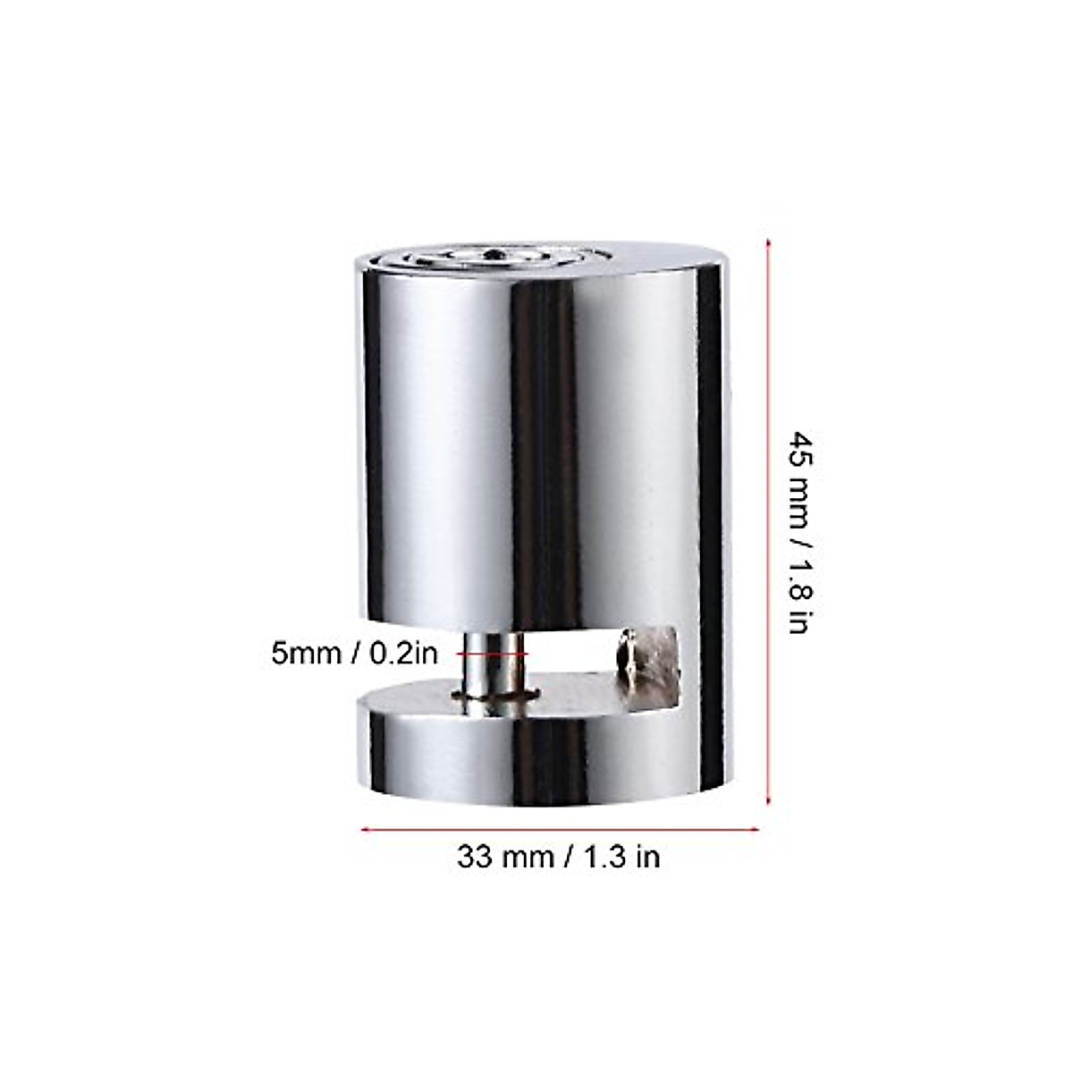 Yoidesu Bike Security Lock, with Two Keys for Motorbike Bike Scooter