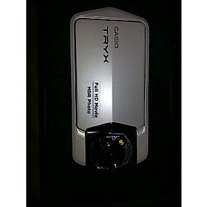 Casio TRYX Digital Camera with Full 1080p HD Video Capture and 3-Inch Touch Screen LCD (White)