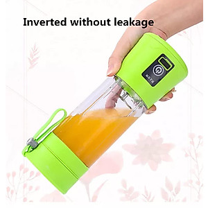 Portable Blender,Numafa Personal Size Blender Juicer Cup, shakes and Smoothies Blender,Handheld Fruit Machine,Blender Mixer Home (green)