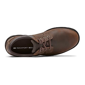 Rockport mens Storm Surge Water Proof Plain Toe oxfords shoes, Tan, 9.5 US