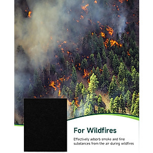 6-Pack Prefilter A for Honeywell HPA300 Series Air Purifiers, HRF-A300 Carbon Pre Filter, Thickened to 1/4 Inch