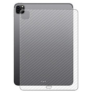 For iPad Pro 2020 & 2021 & 2022 Year 11" Back Screen Protector 3D Carbon Fiber Ultra Thin Protective Film-2 Packs-Transparent