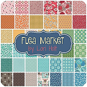 Flea Market Scrap Bag (Approx 2 Yards) by Lori Holt for Riley Blake 2 Yards DIY Quilt Fabric
