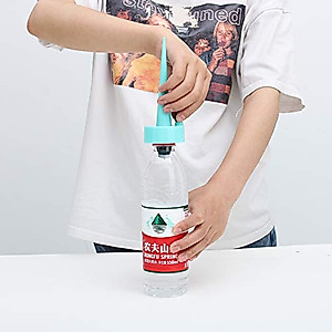 DFYOUHOME Automatic Plant Self Watering Devices Spikes Irrigation Drippers with Slow Release Control Valve Switch for Vacation to Care Your Home Plants, Flower beds, Vegetable Gardens, Lawn (6PCS)