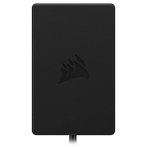 Corsair Internal 4-Port USB 2.0 Hub - 4X 9-Pin USB 2.0 Ports - Easy Magnetic Installation - Compatible with Most Intel® and AMD® Motherboards - Black